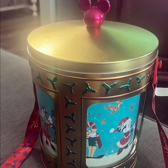 Disney | Holiday | Disney Holiday Tin With Mickey Mouse Design | Poshmark